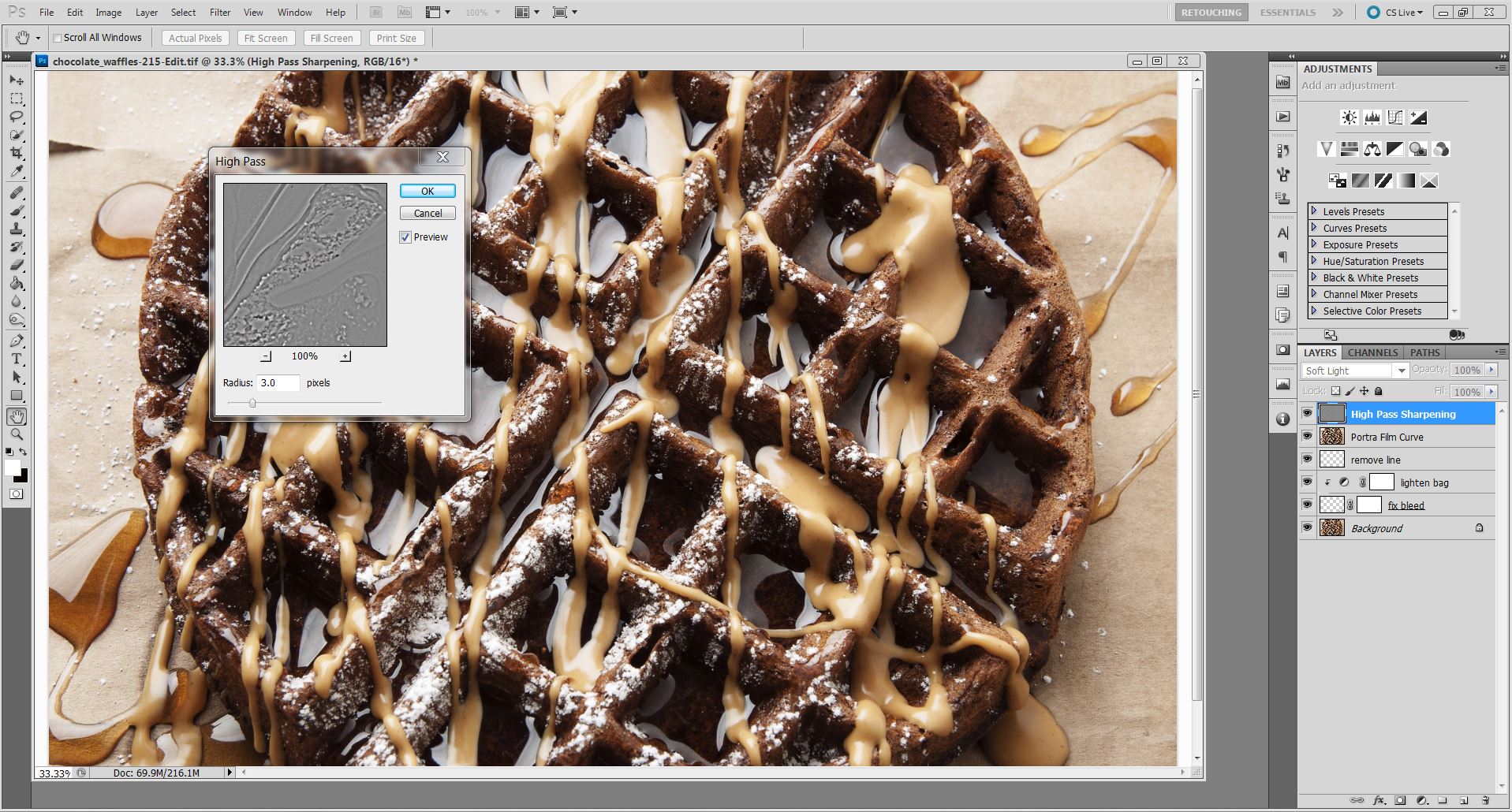 How To Make your Photos Look Awesome with High Pass Sharpening - I bake ...